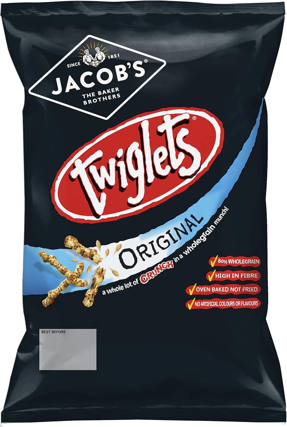 Jacob's Twiglets Original Sharing Bag Snacks 150 g : Amazon.co.uk: Grocery