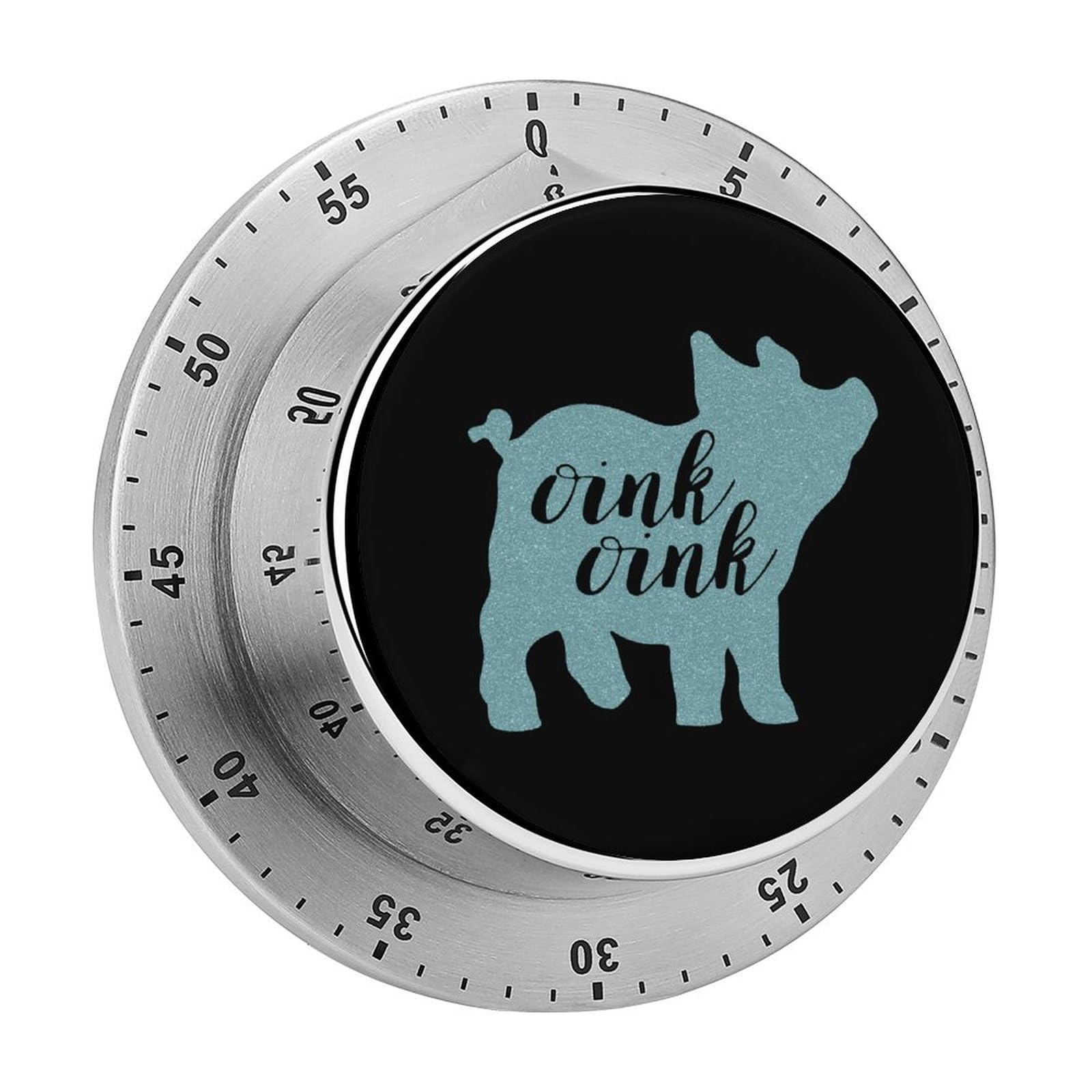 Amazon.com: Oink Pig Kitchen Digital Timer Stainless Steel Mechanical ...