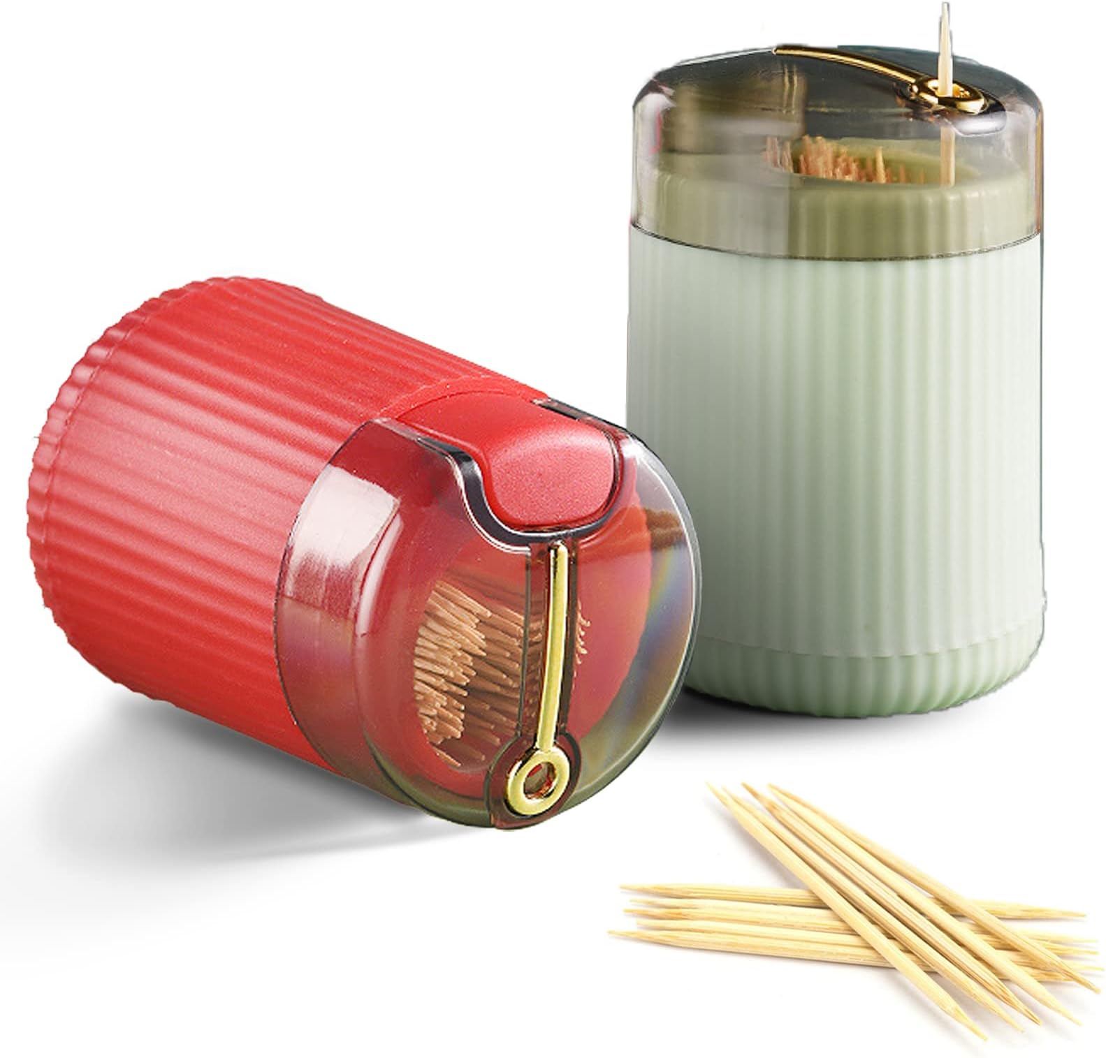 Amazon.com: Automatic Toothpick Dispenser, Pop Up Toothpick Dispenser ...