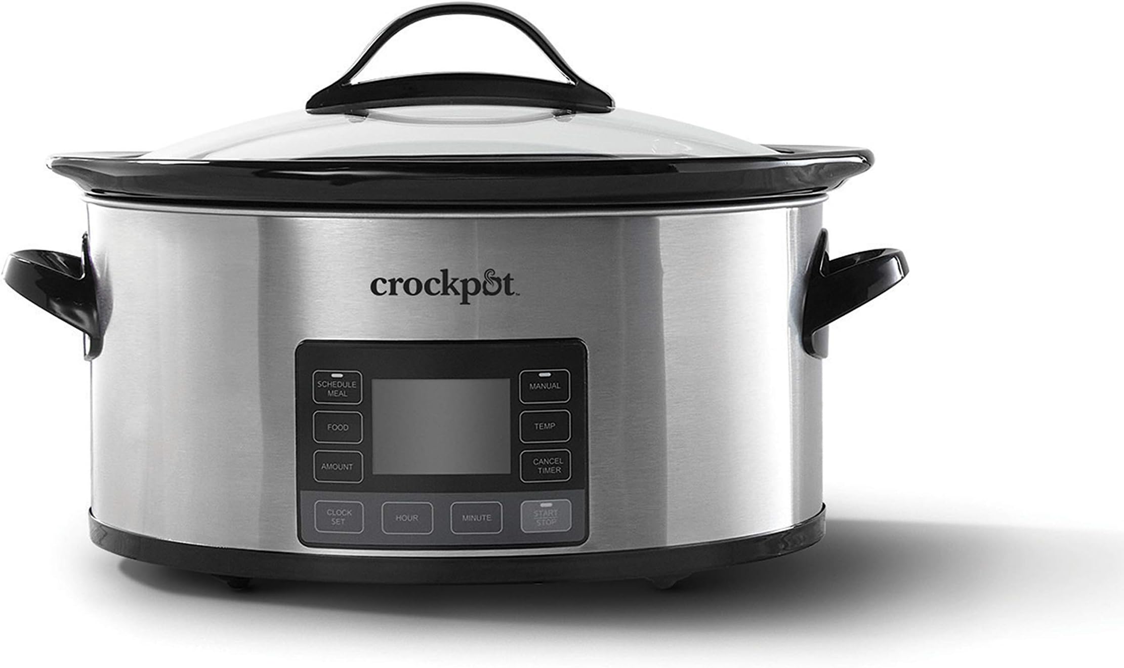 Amazon.com: Crock-Pot Programmable 6 Quart Slow Cooker - Black: Home ...