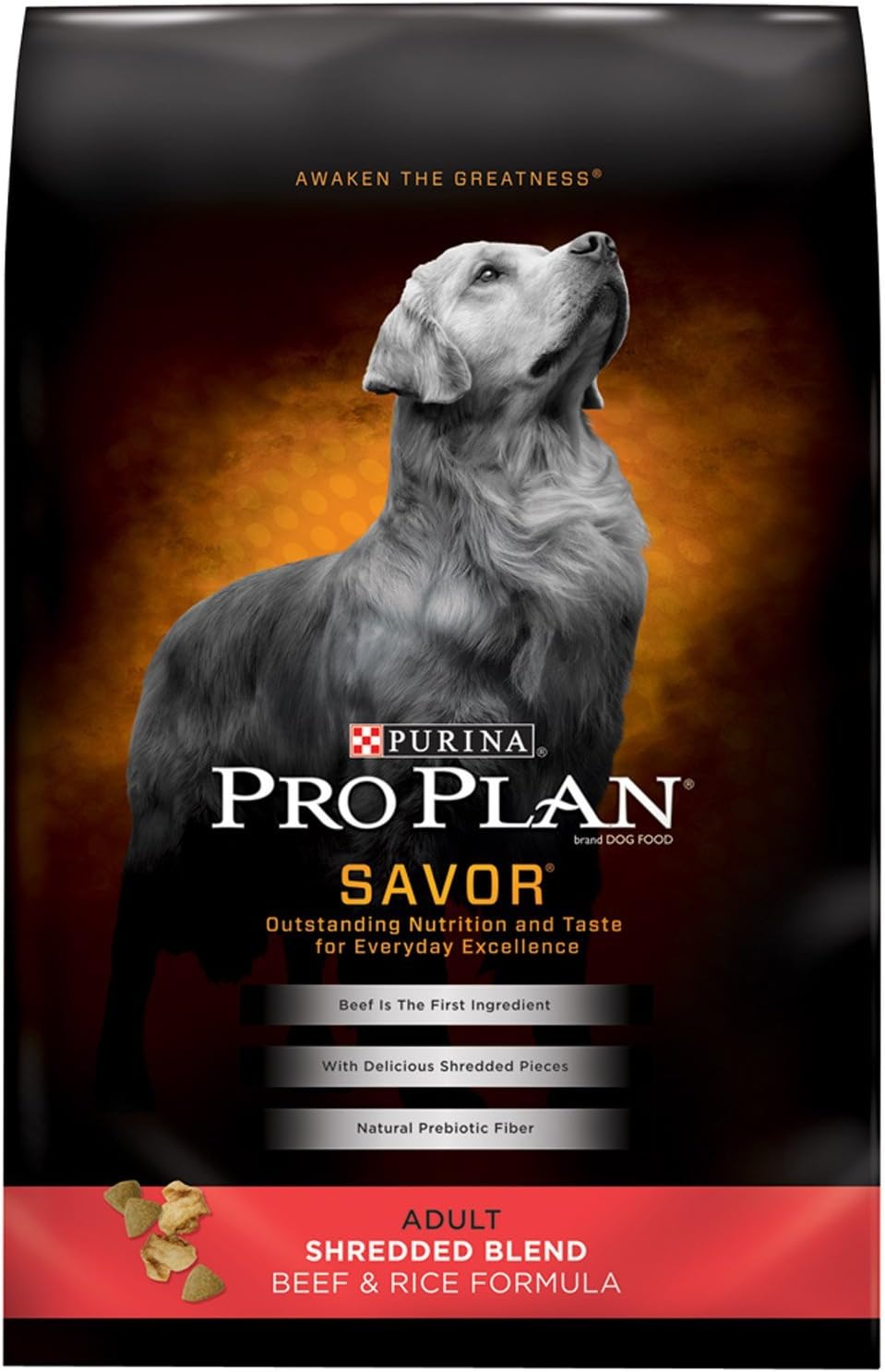 Amazon.com: Purina Pro Plan Savor Shredded Blend Beef And Rice Formula ...