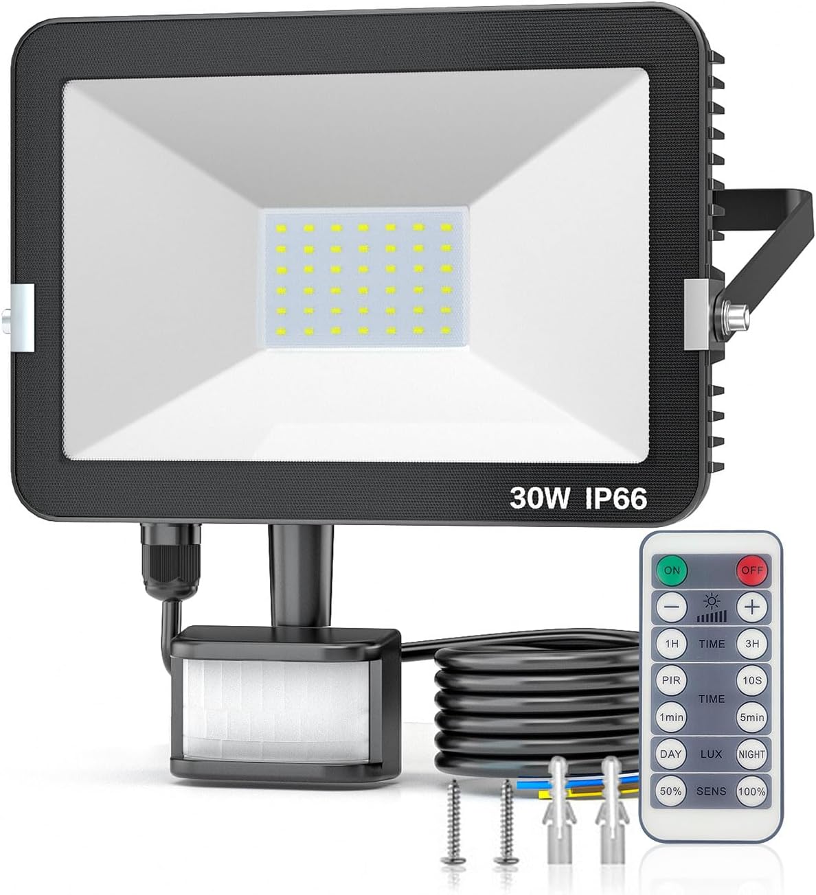 KALAHOL 30W Security Lights Security Lights Outdoor Motion Sensor with ...