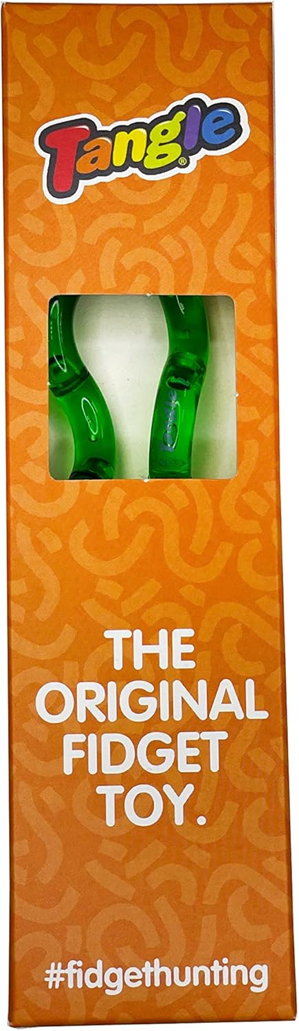 TANGLE Jr Translucent (Green) – Genuine Fidget Toys Sensory Toy ...