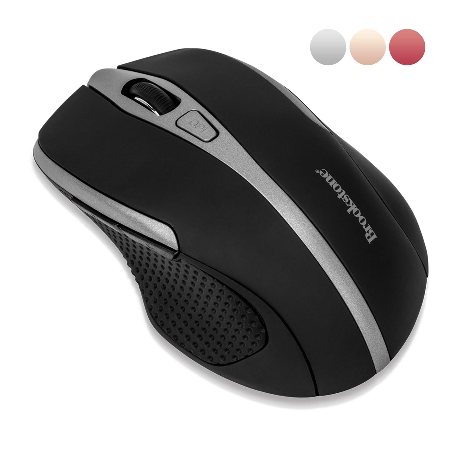 Amazon.in: Buy Brookstone Wireless Ergonomic Mouse with Scroll Wheel ...