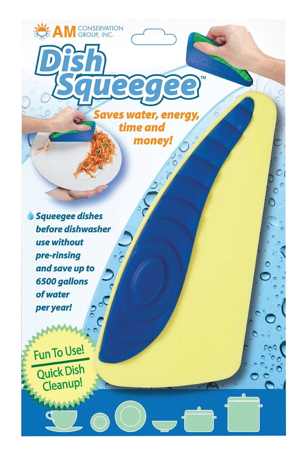 Dish Squeegee (colors may vary) : Amazon.in