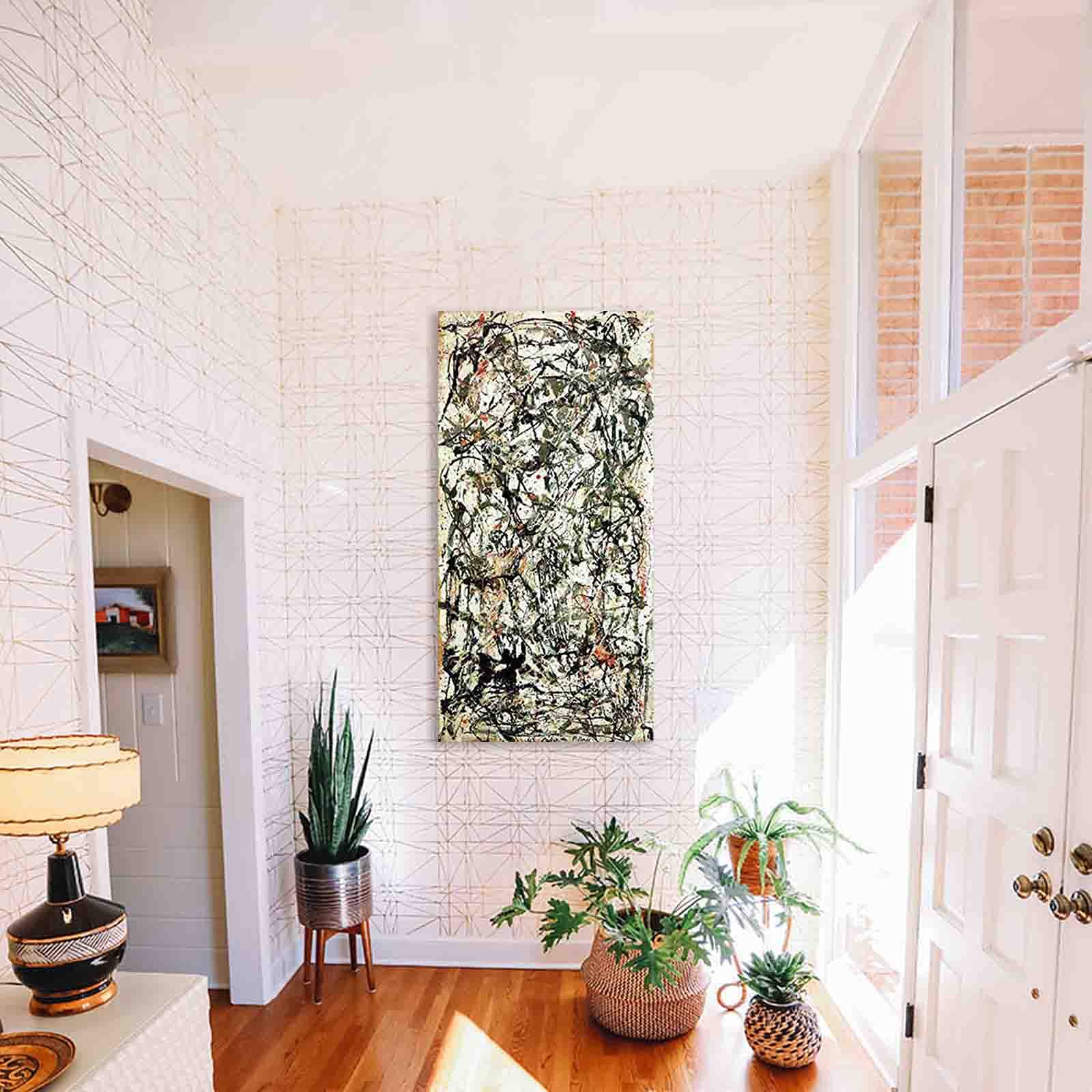 Jackson Pollock Enchanted Forest