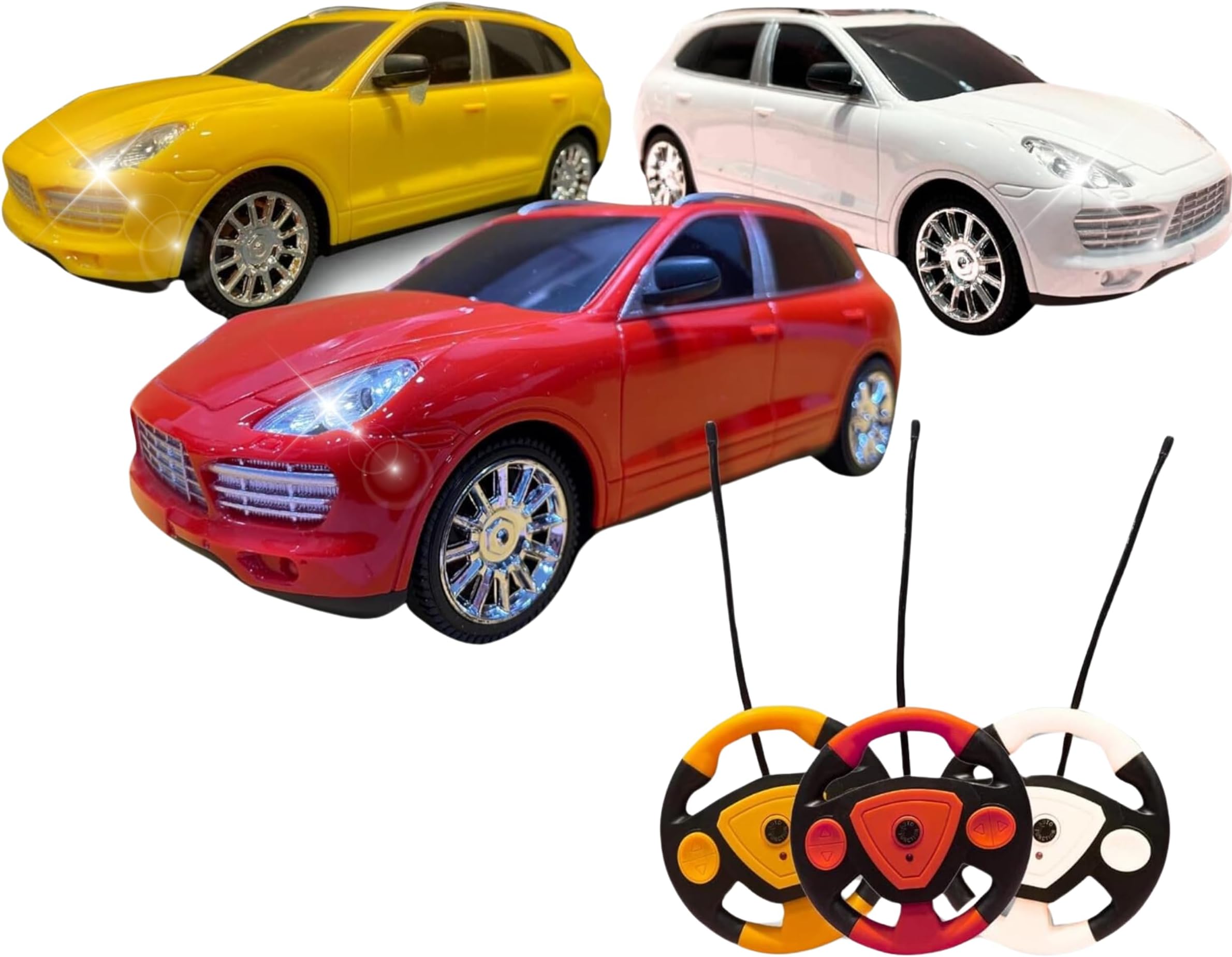 VRION® Remote car with 1 Key Auto Demo with Steering Wheel Remote ...