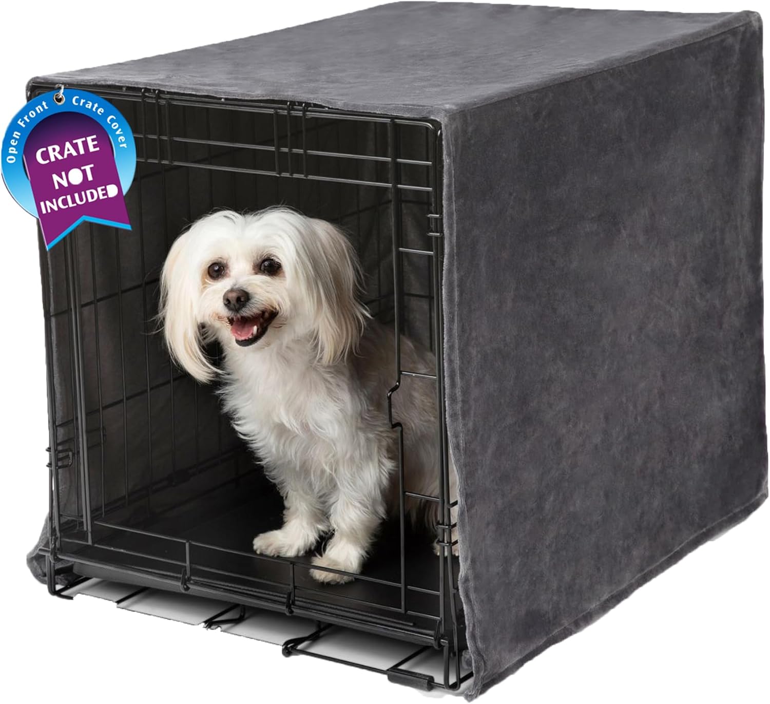 Amazon.com: Pet Dreams Dog Crate Cover, Breathable, Dog Kennel Cover ...