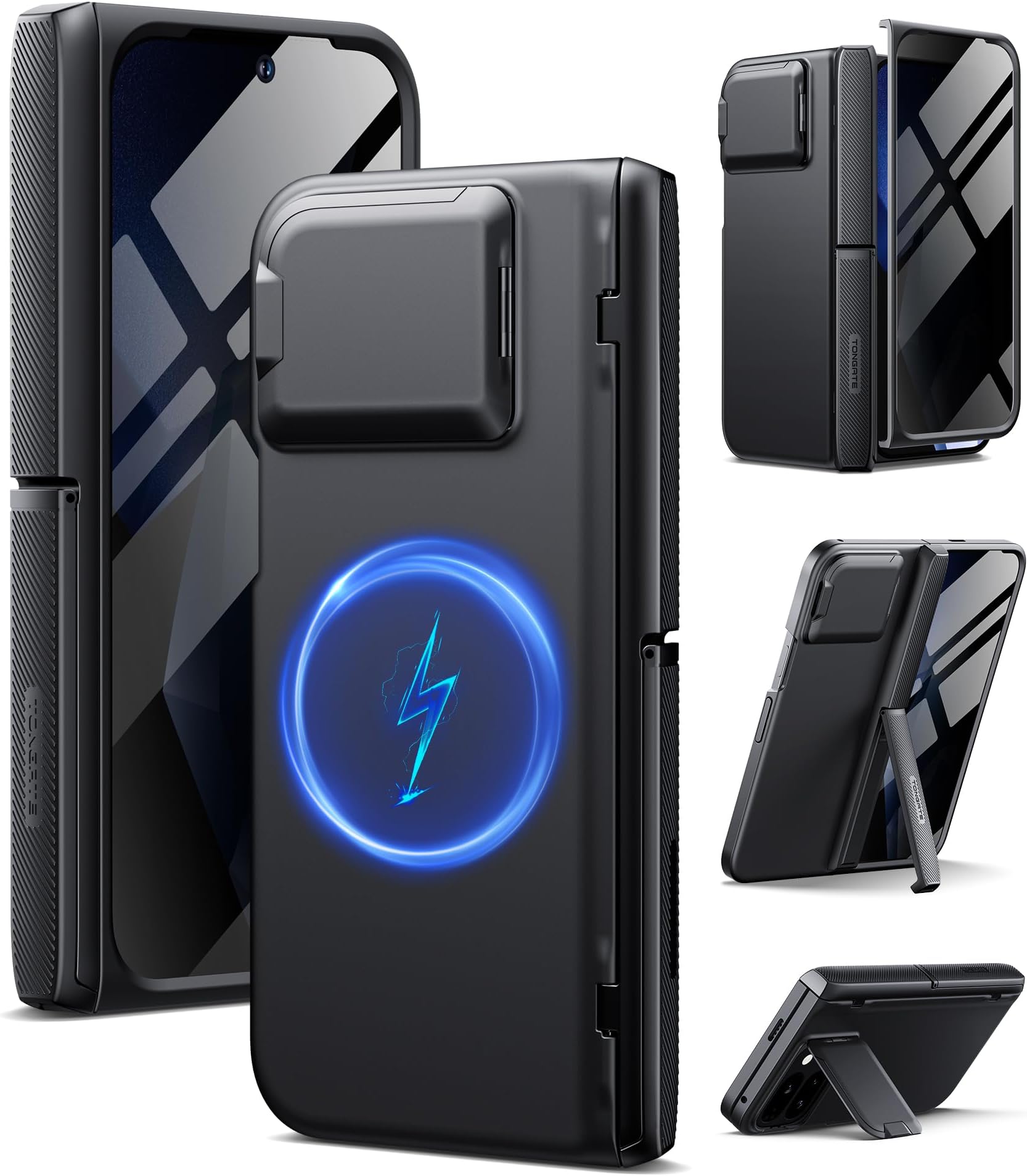 Amazon.com: TONGATE Magnetic for Pixel 9 Pro Fold Case with Privacy ...