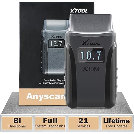 Amazon.com: XTOOL Advancer AD20 OBD2 Scanner Check Engine Light Code ...