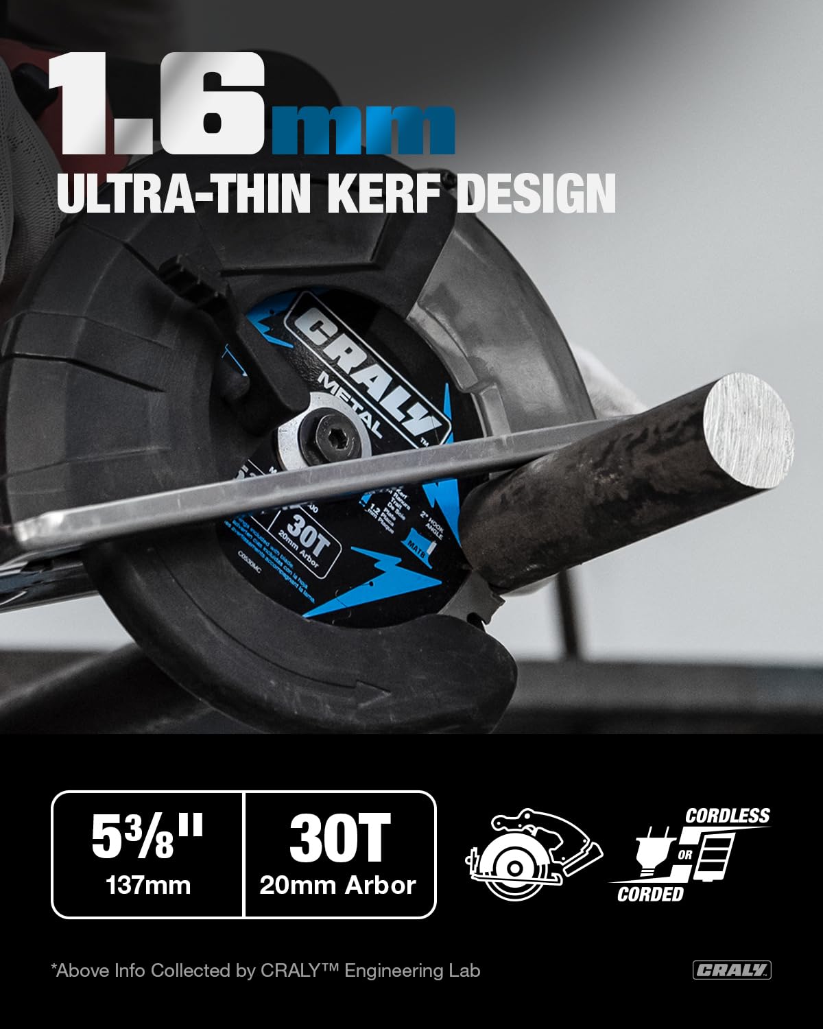 Snapklik.com : CRALY 5-3/8 Inch 30 Teeth Steel And Ferrous Metal ...