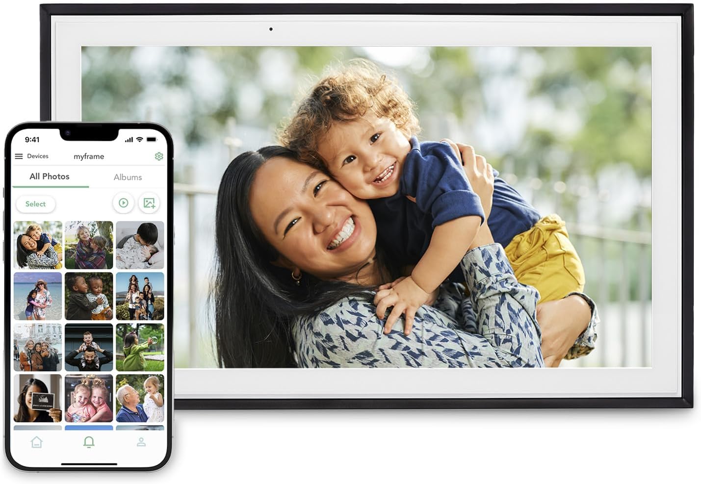 Amazon.com : Skylight Digital Picture Frame - WiFi Enabled with Load ...