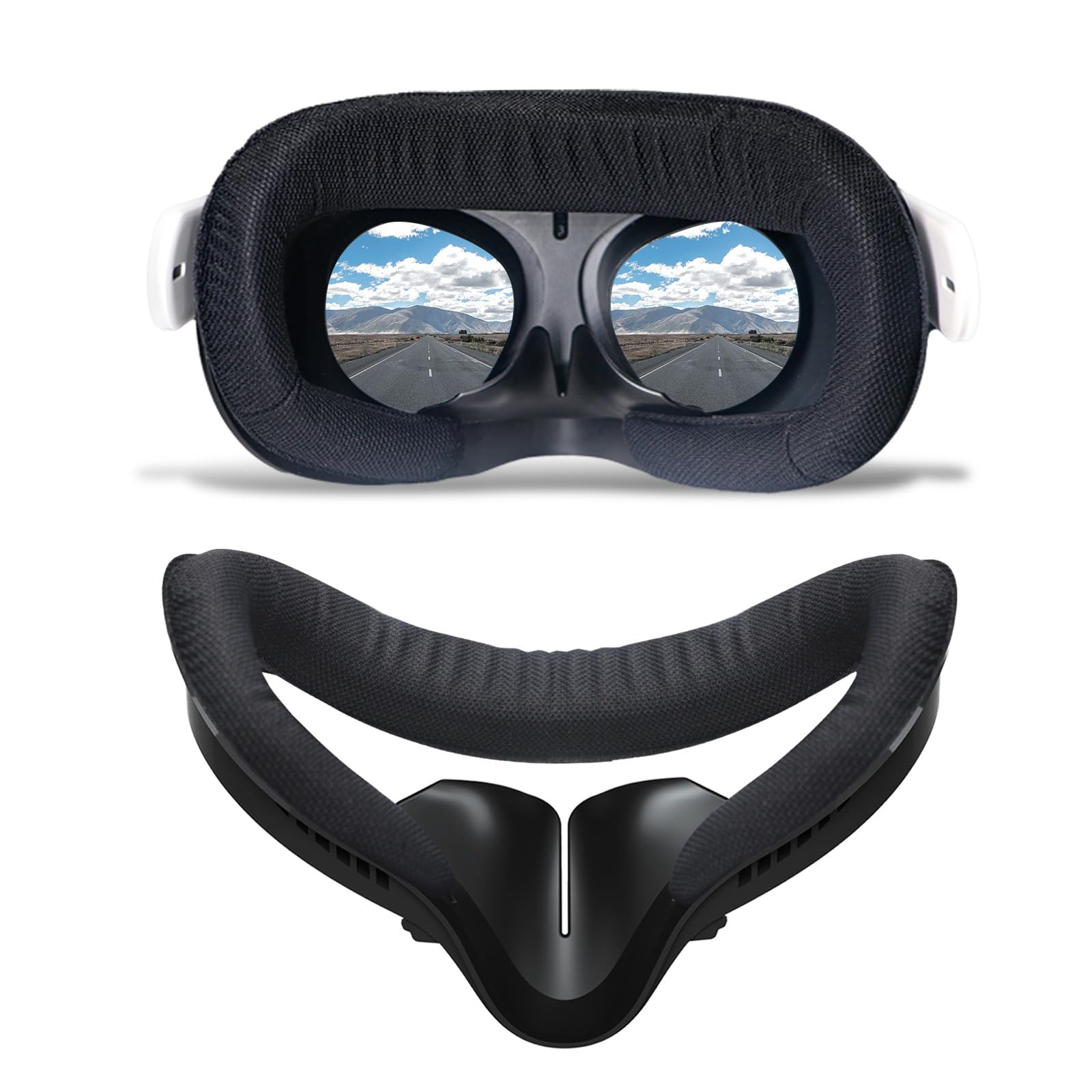 Compatible with Oculus Quest 2 Face Pad Replacement - VR Face Interface ...