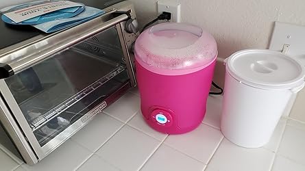 Amazon.com: Dash Greek Yogurt Maker Machine with LCD Display + 2 BPA ...