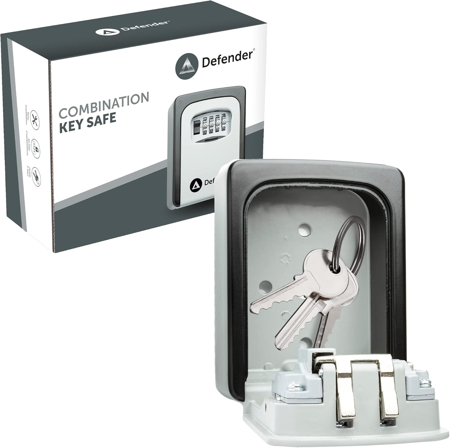 Defender Combination Key Safe Wall Mounted Key Safe Outdoor Key Box defender-combination-key-safe-wall-mounted-key-safe-outdoor-key-box