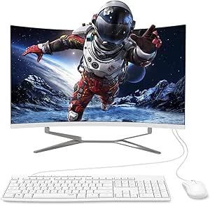 Amazon.com: PINGDY Escritorio todo en uno, PC de computadora todo en ...