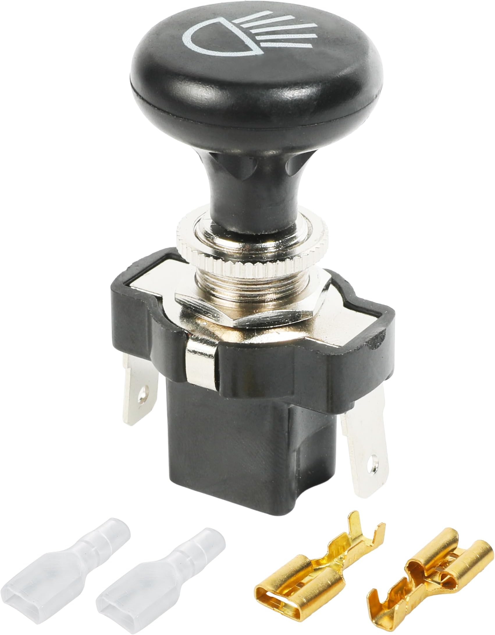Amazon.com: RACOONA 12V Car Push-Pull Headlight Switch, Universal Golf ...