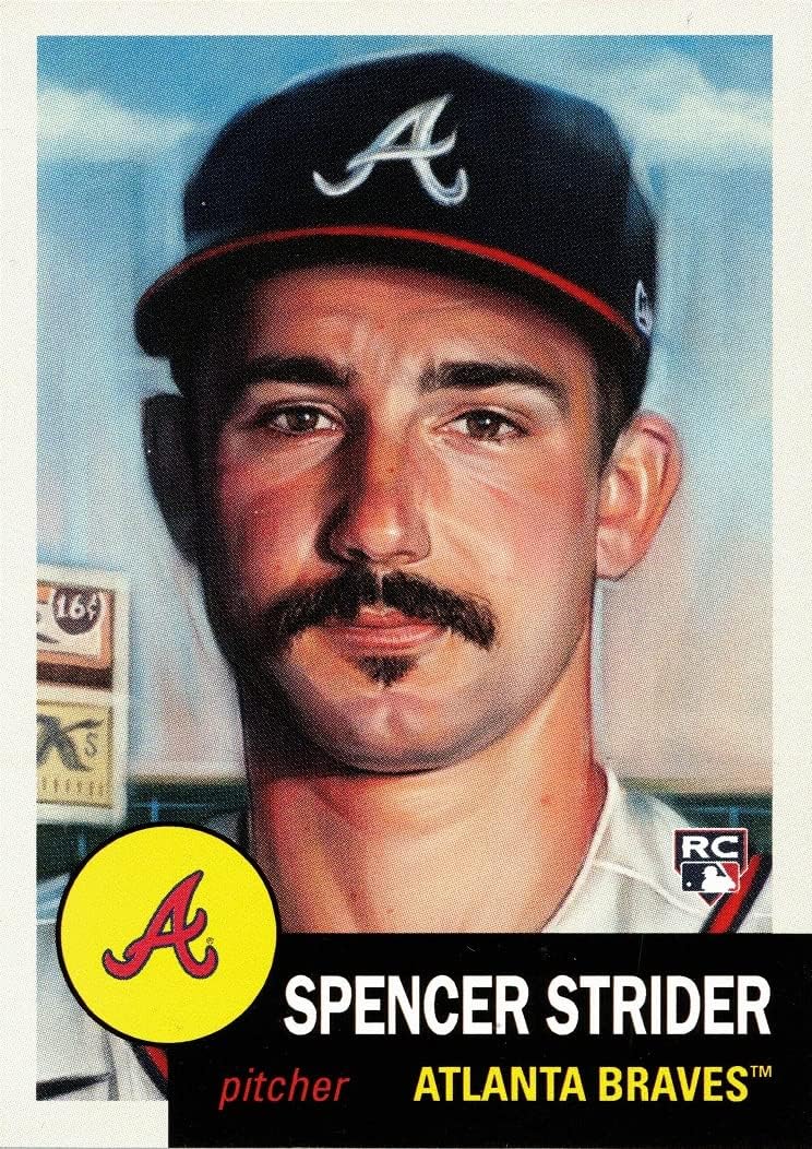Amazon.com: 2022 Topps Living Set Baseball #551 Spencer Strider Rookie ...