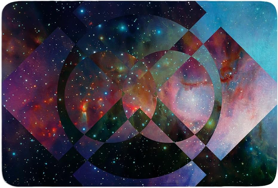 Amazon.com: KESS InHouse Matt Eklund Galactic Radiance Blue Purple ...