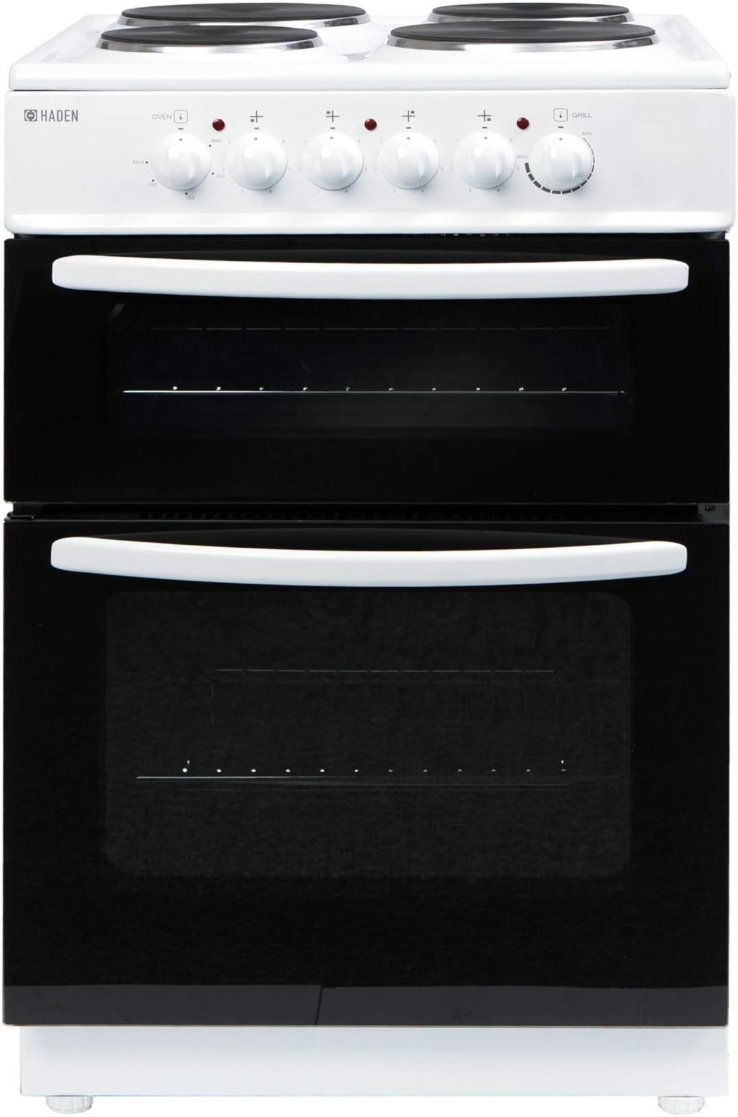 Haden Electric Cooker 60cm Freestanding – 4 Solid Plate Rings - Double ...