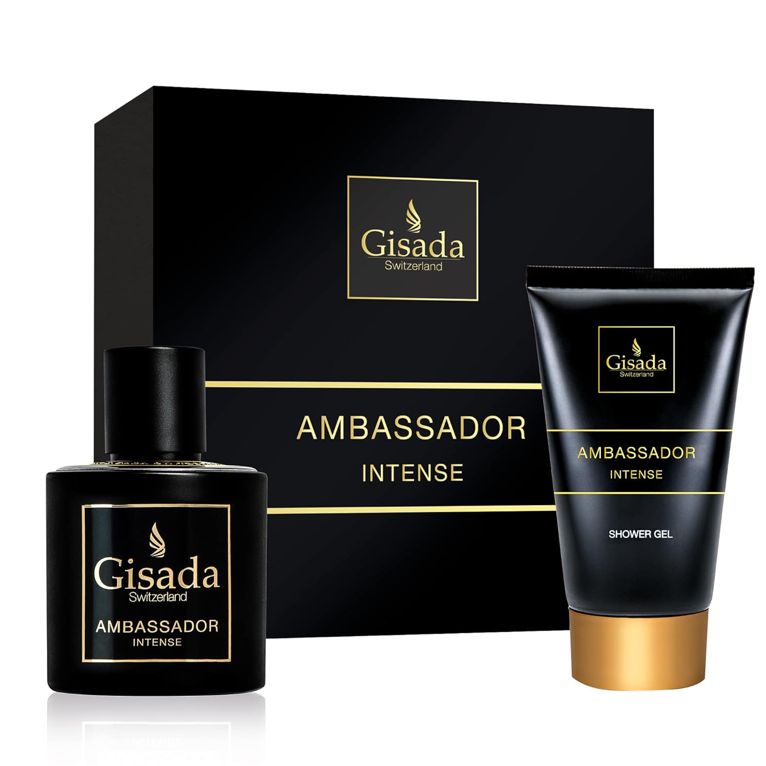 Gisada Ambassador Intense Set: Duft 50 ml & Duschgel 100 ml