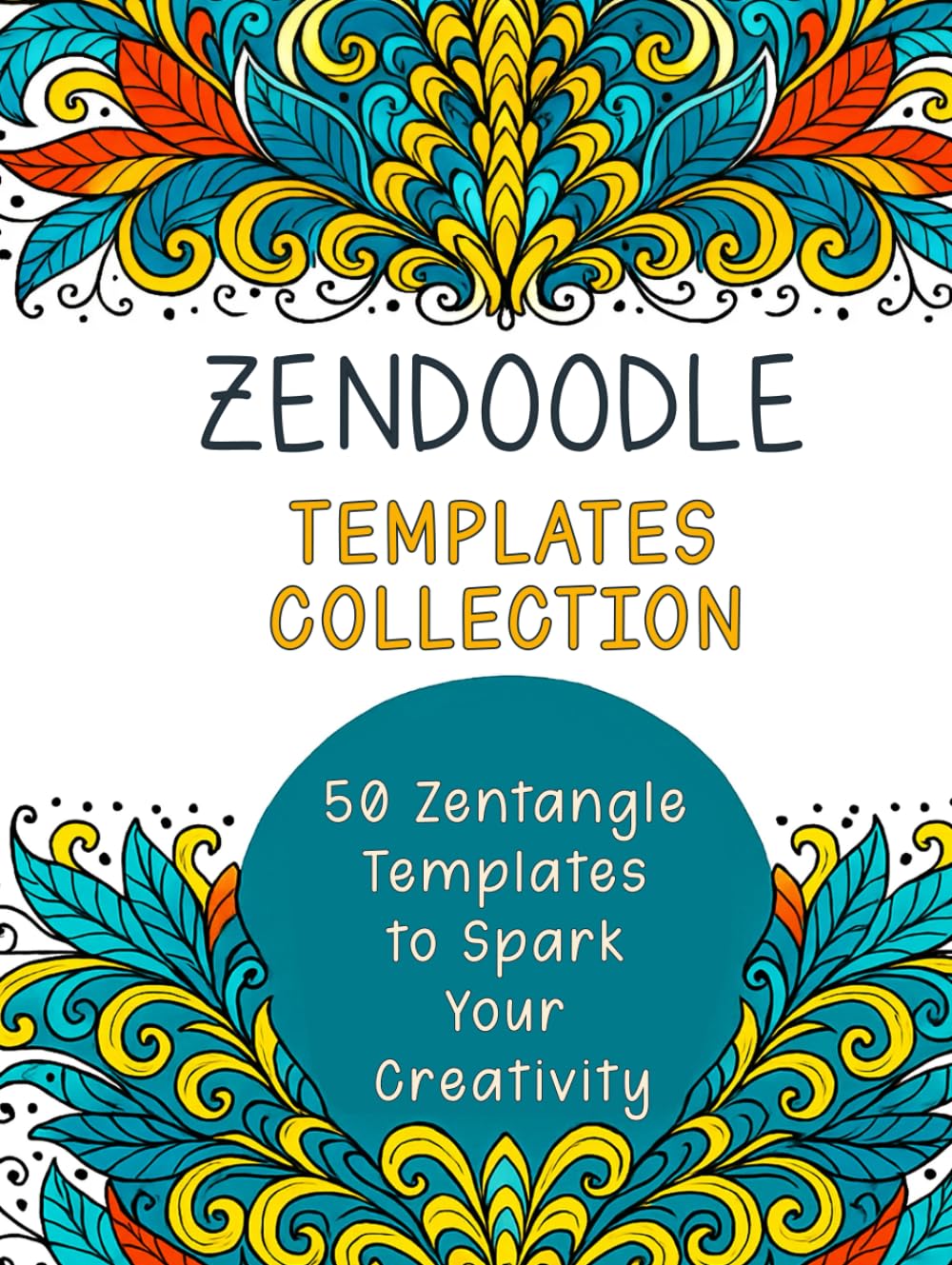 Amazon.com: Zendoodle Templates Collection: 50 Zentangle Templates to ...