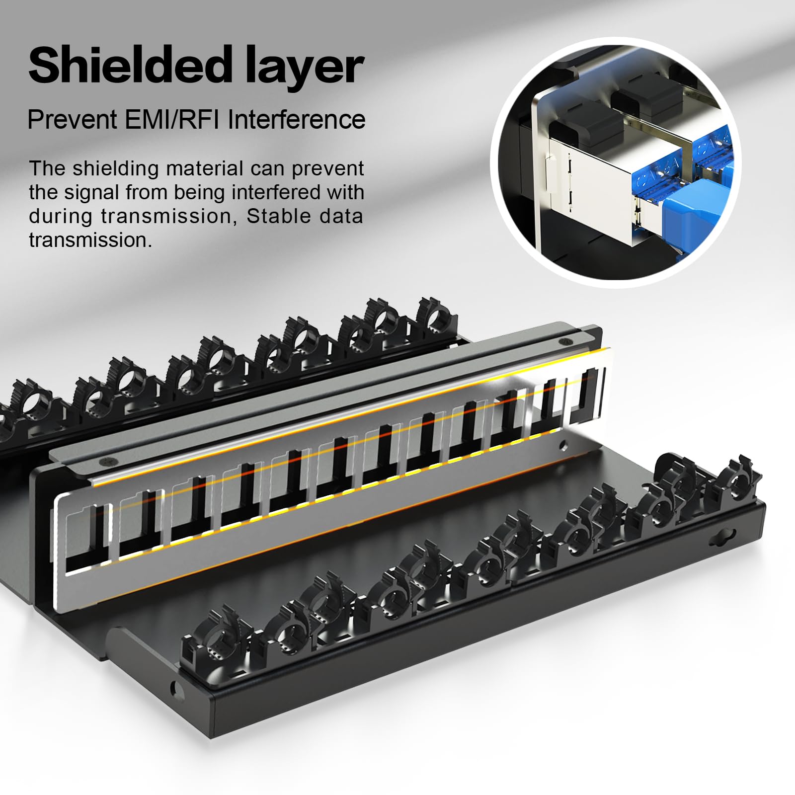 Snapklik.com : Patch Panel 12 Port Blank Network Patch Panel UTP/STP No ...
