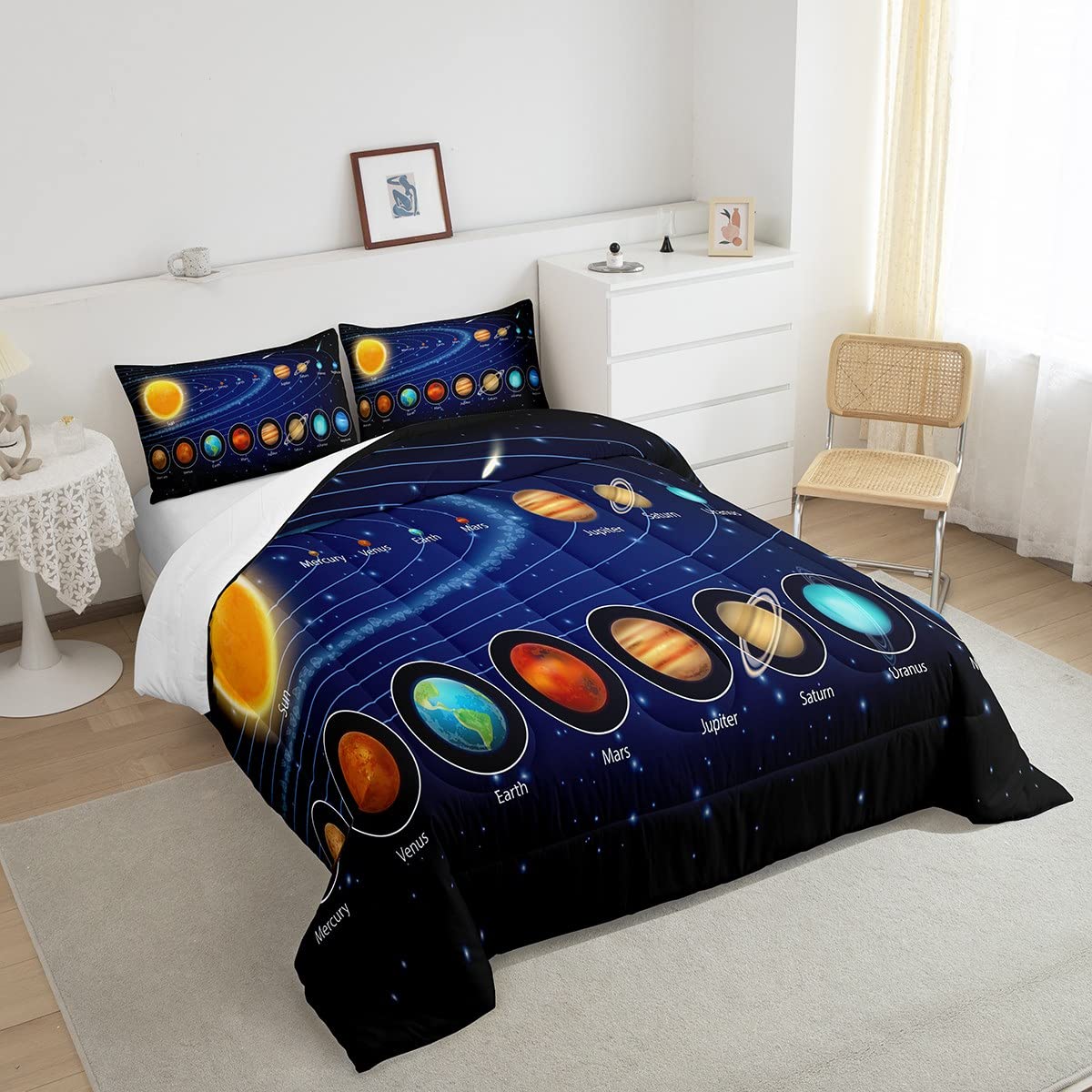 Toddler Bedding Solar System