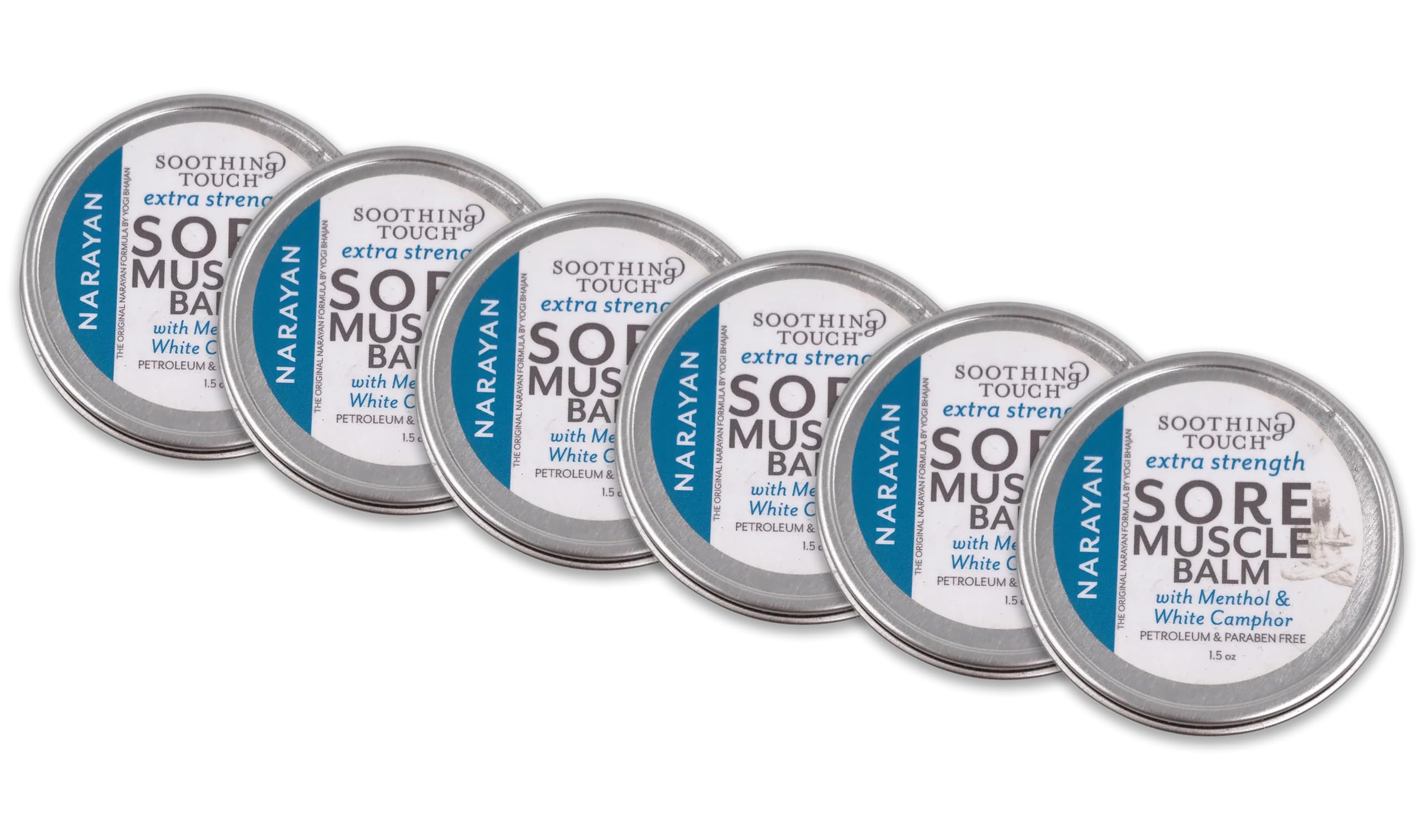 Amazon.com : Soothing Touch Sore Extra Strength Muscle Balm Tin ...