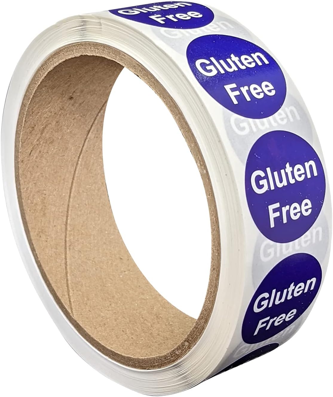 Amazon.com : Gluten Free Food Labeling Stickers, 1 Inch Round [500 ...