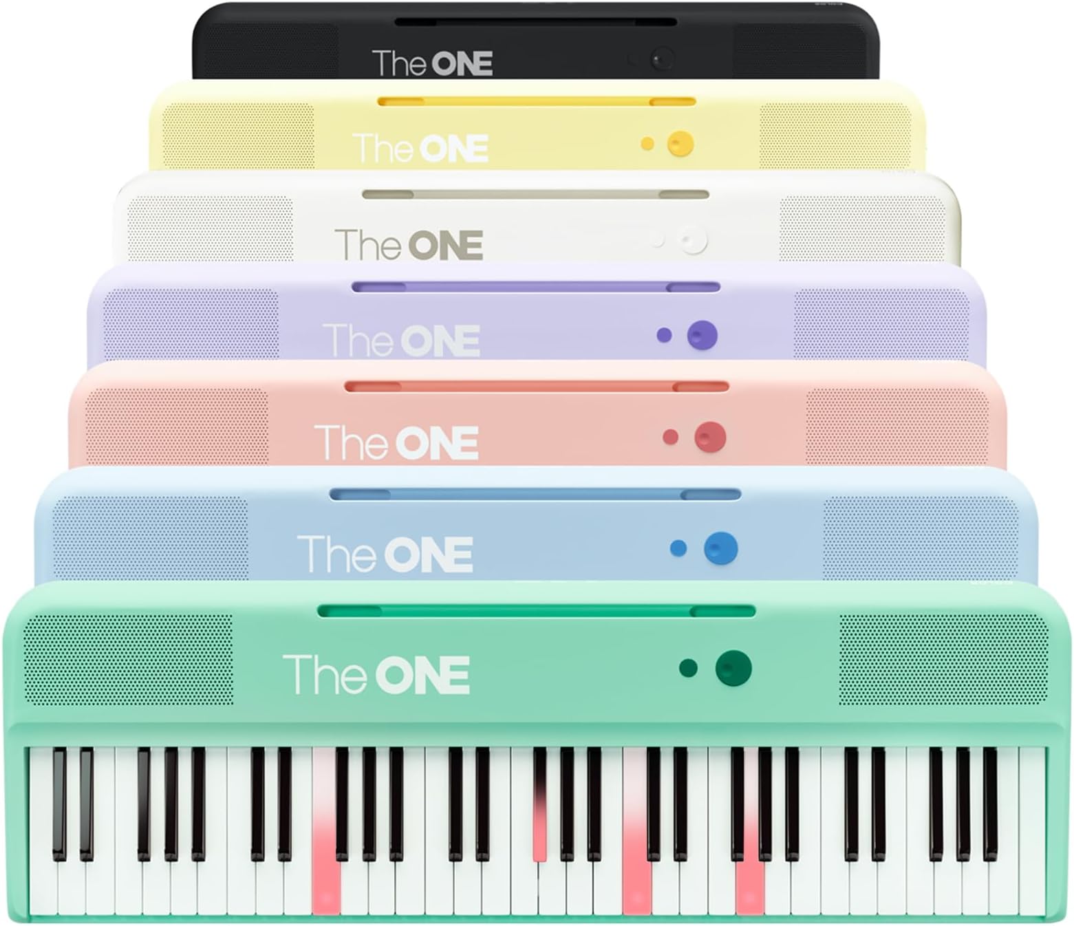 Amazon.com: The ONE Keyboard Piano, 61 Key Piano Keyboard for Beginner ...