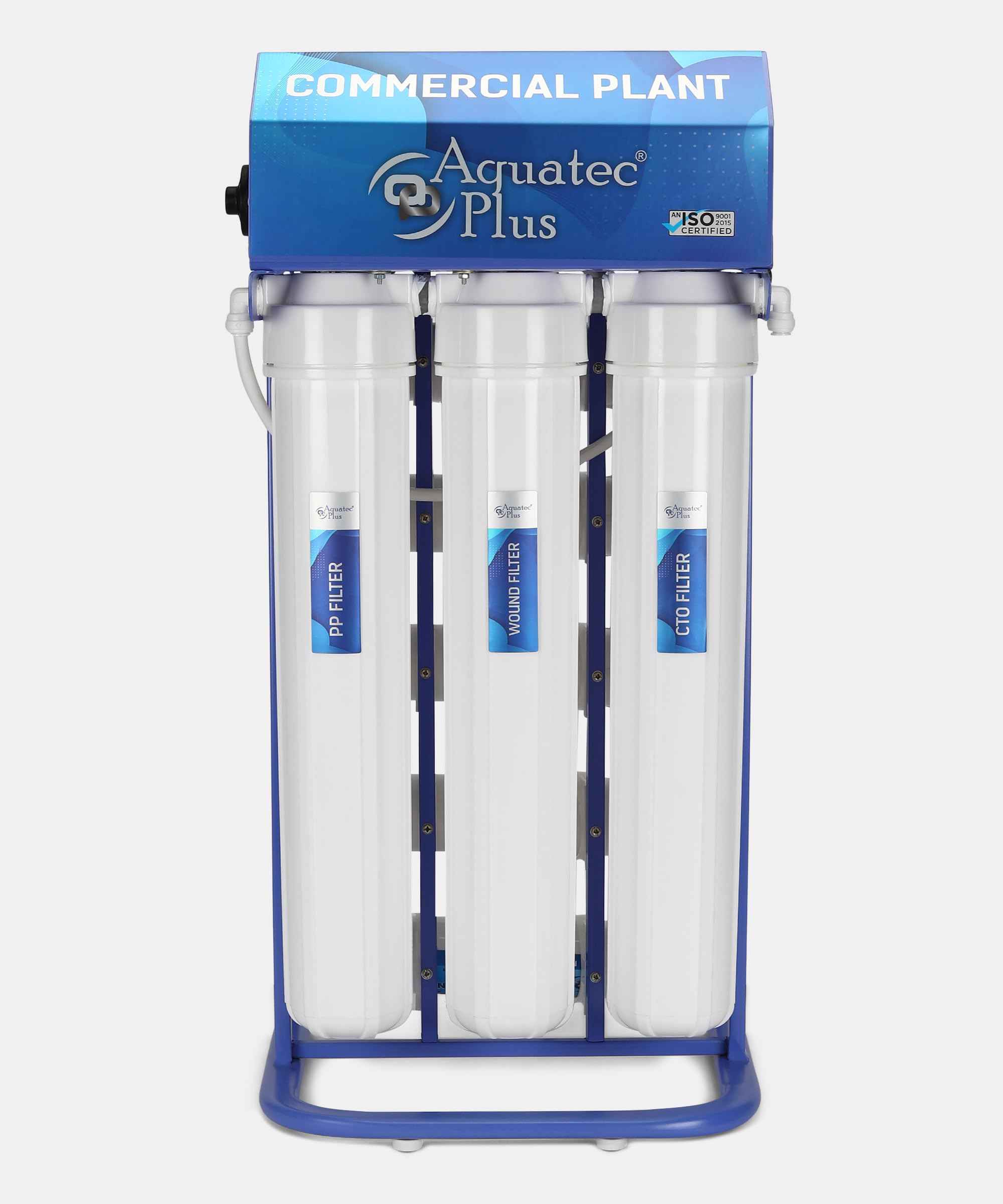 Aquatec Plus 60 LPH Commercial RO Water Purifier, 60 L RO + TDS Water Purifier (Blue) : Amazon ...