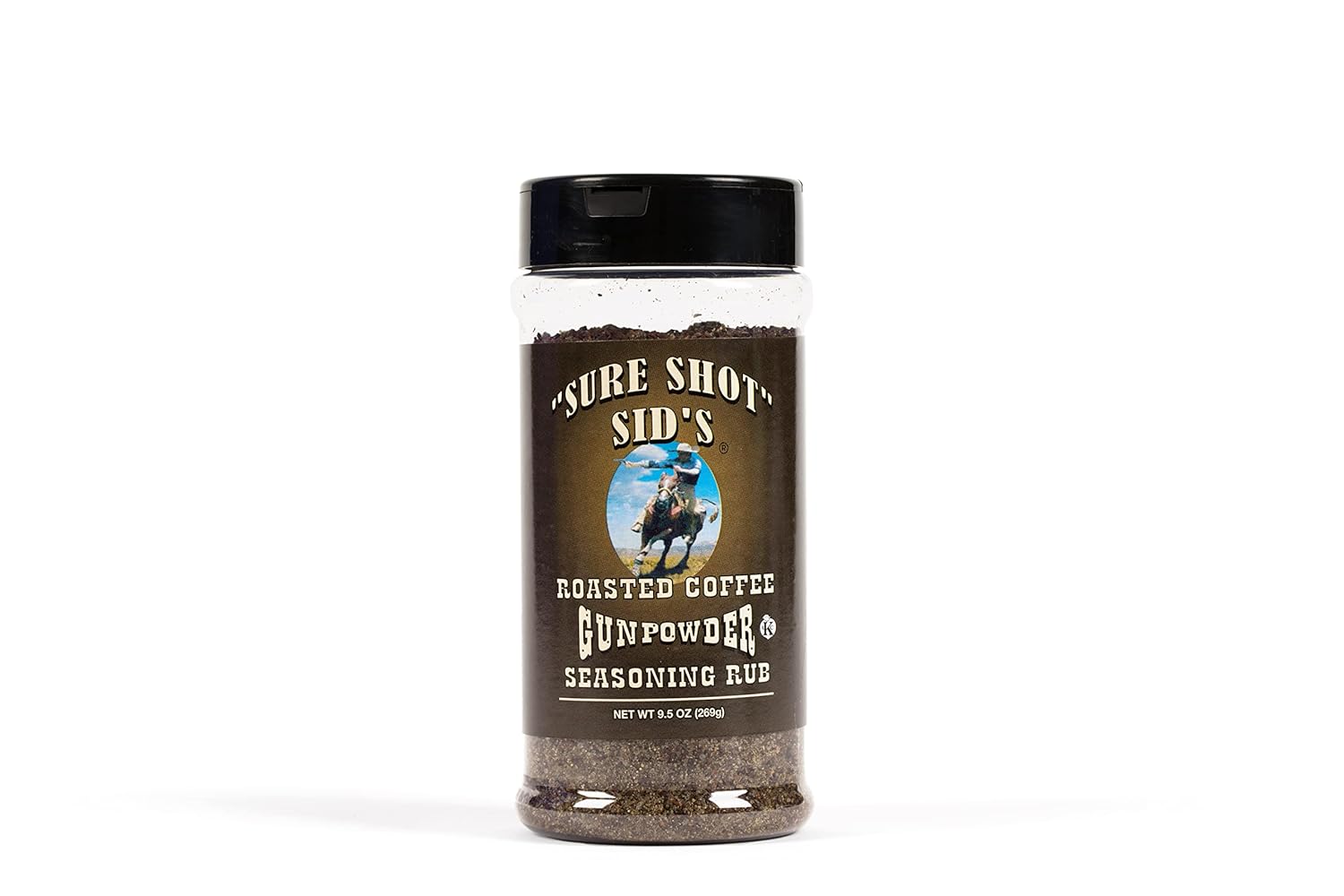 Amazon.com : Sure Shot Sid’s Roasted Coffee Gunpowder Seasoning – Smoky ...