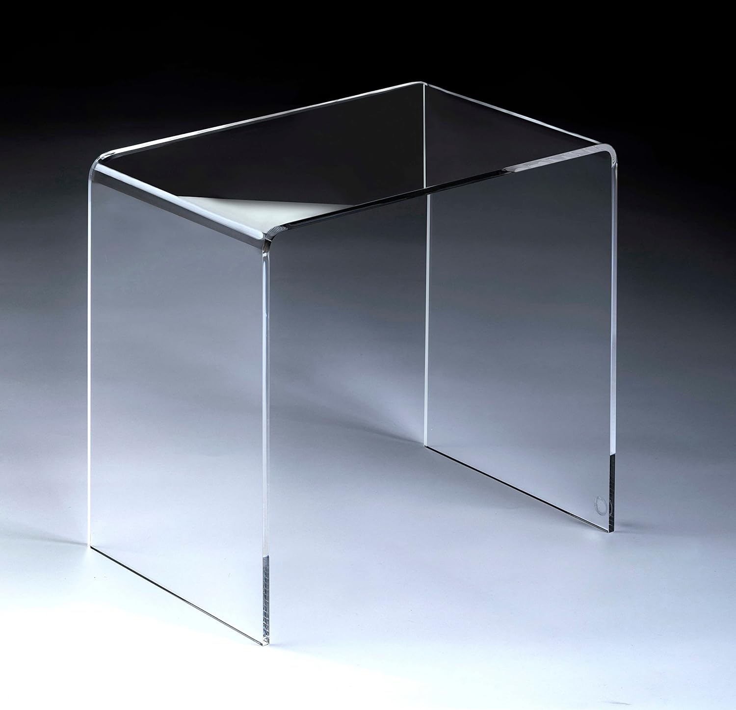 HOWE-Deko Table d'appoint en Acrylique Haute qualité, Transparent, B44 ...