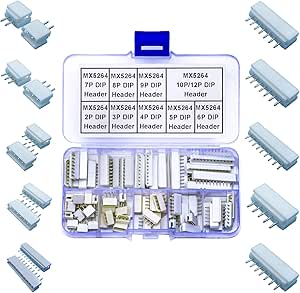 Amazon.com: Keszoox KK 254 2.54mm Connector Assortment Kit, Compatible with Molex KK 254 2.54mm ...