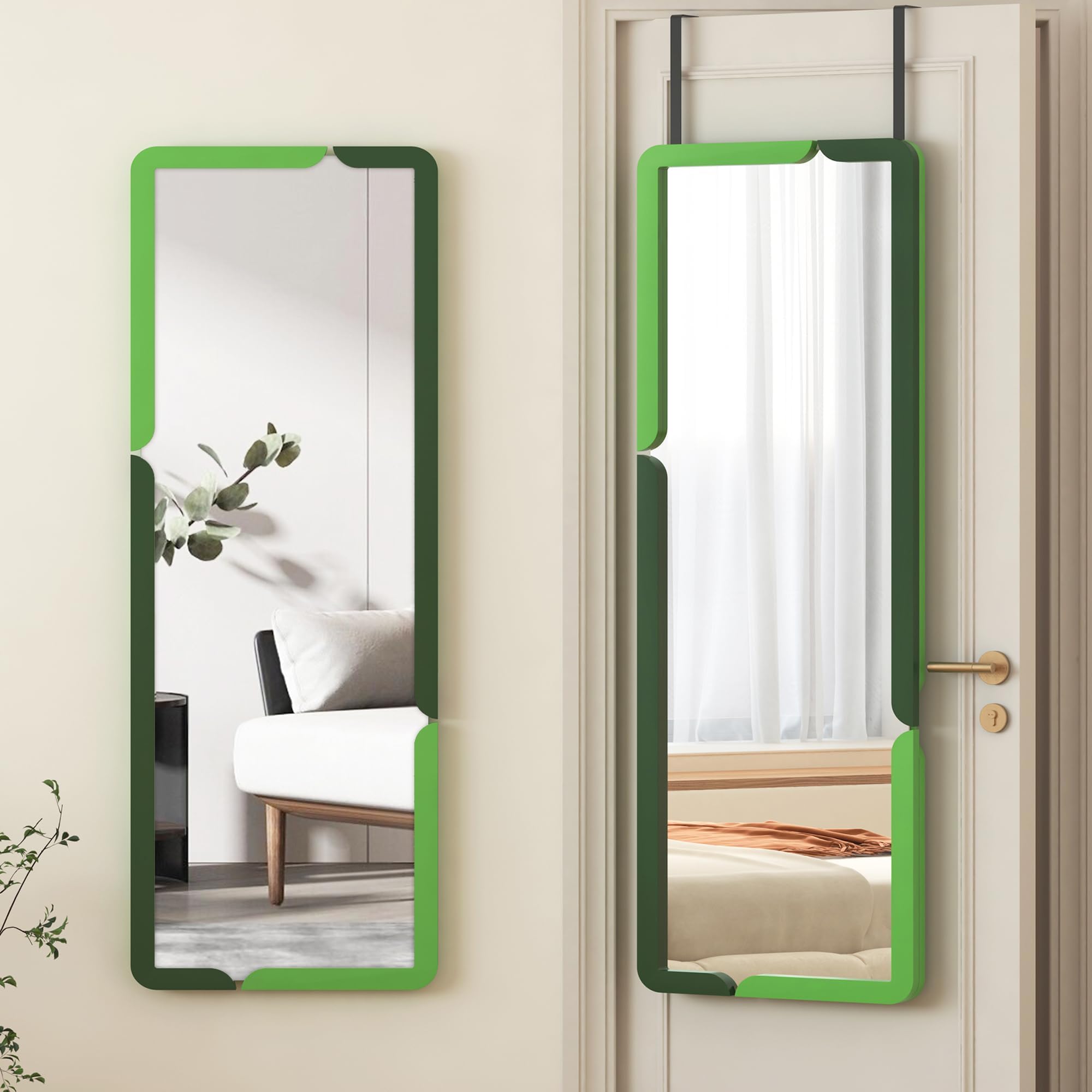 Amazon.com: Full Length Wall Mirror Full Body Mirror 24 x 65" Length ...
