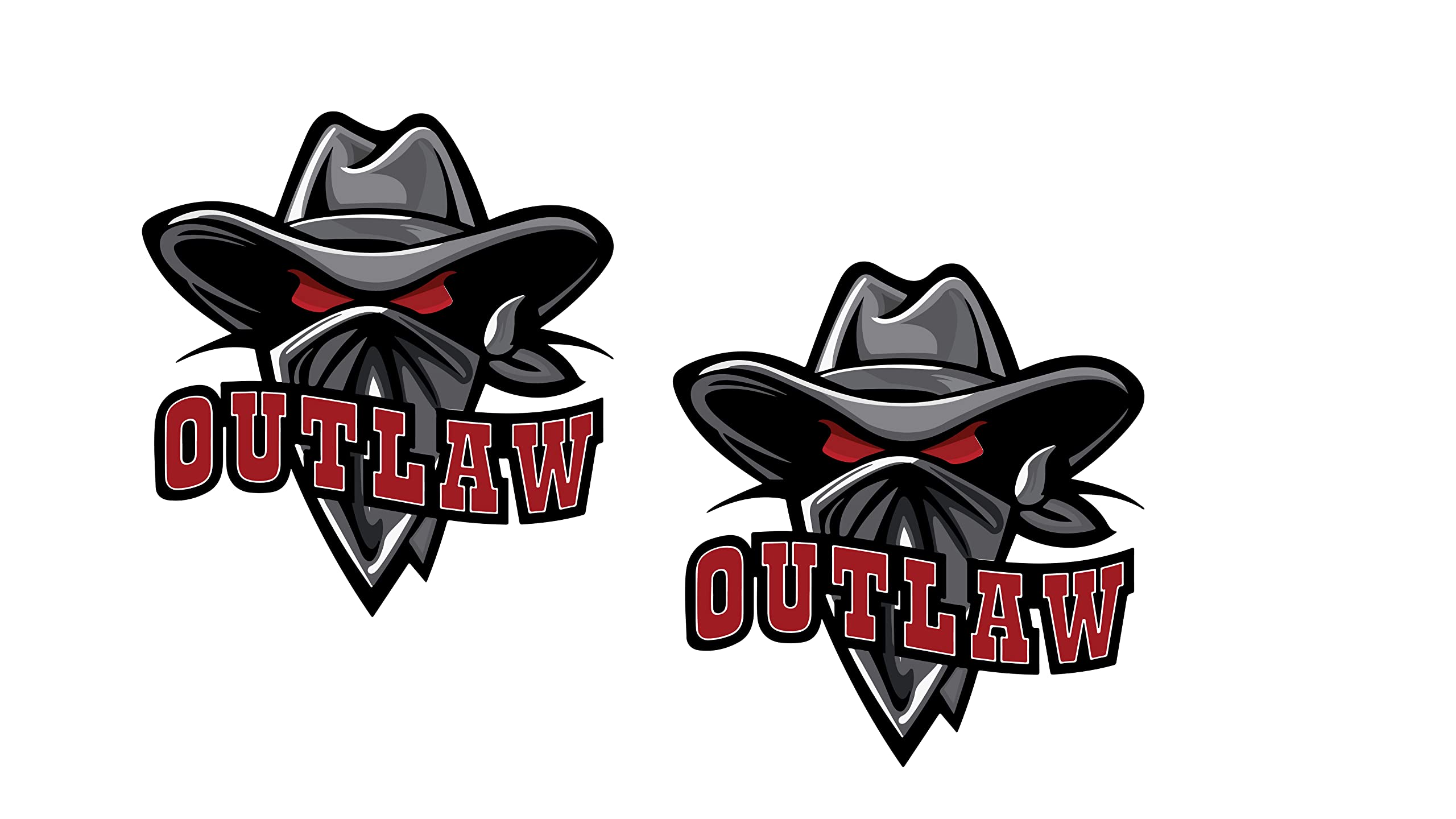 Amazon.com - Outlaw Vinyl Waterproof Sticker Decal Car Laptop Wall ...