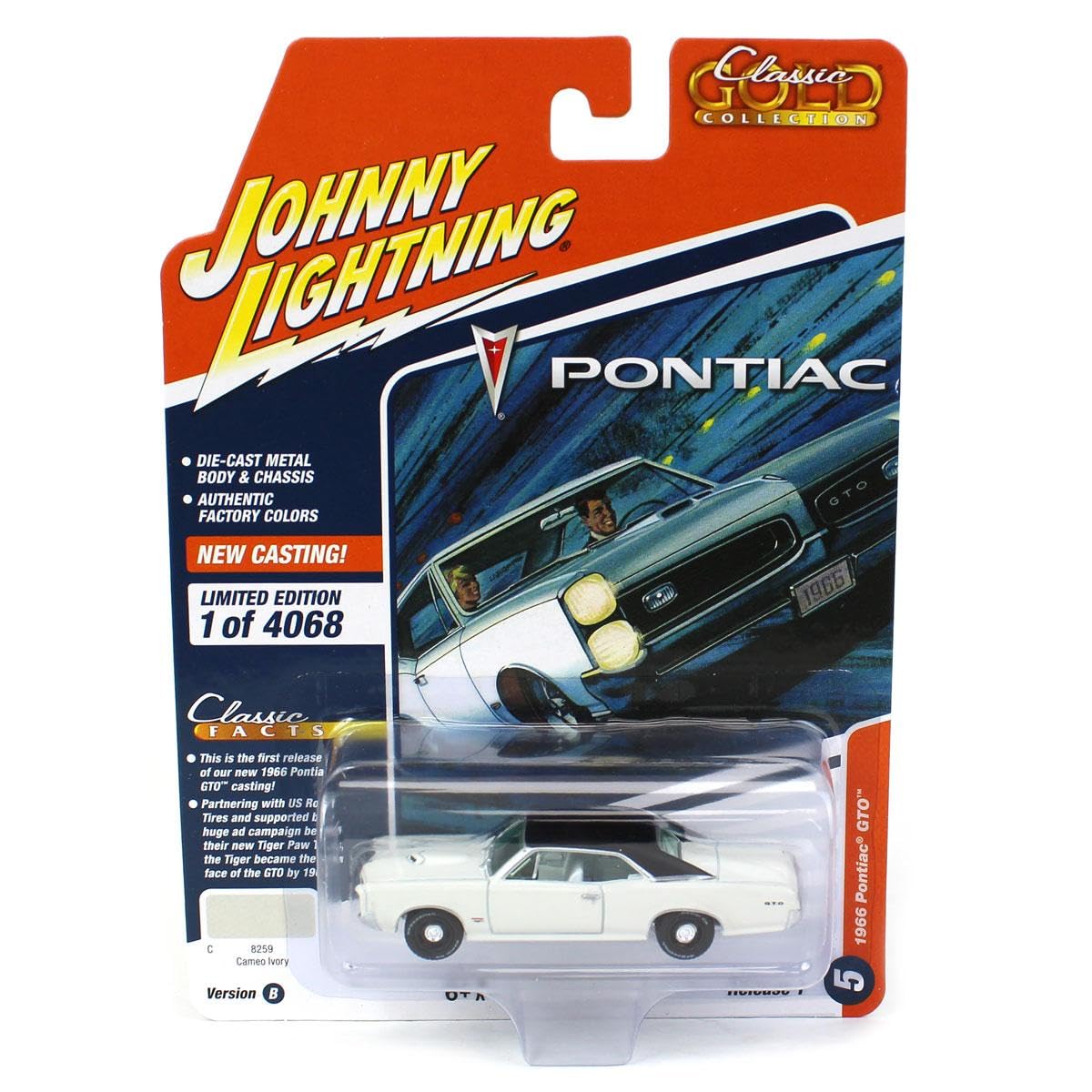 Amazon.com: Auto World 1/64 Johnny Lightning Classic Gold 2023 Release ...