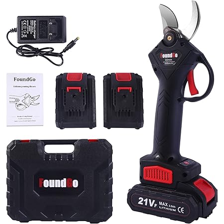 Amazon.com : FoundGo Electric tree pruning shears cordless,power pruner ...