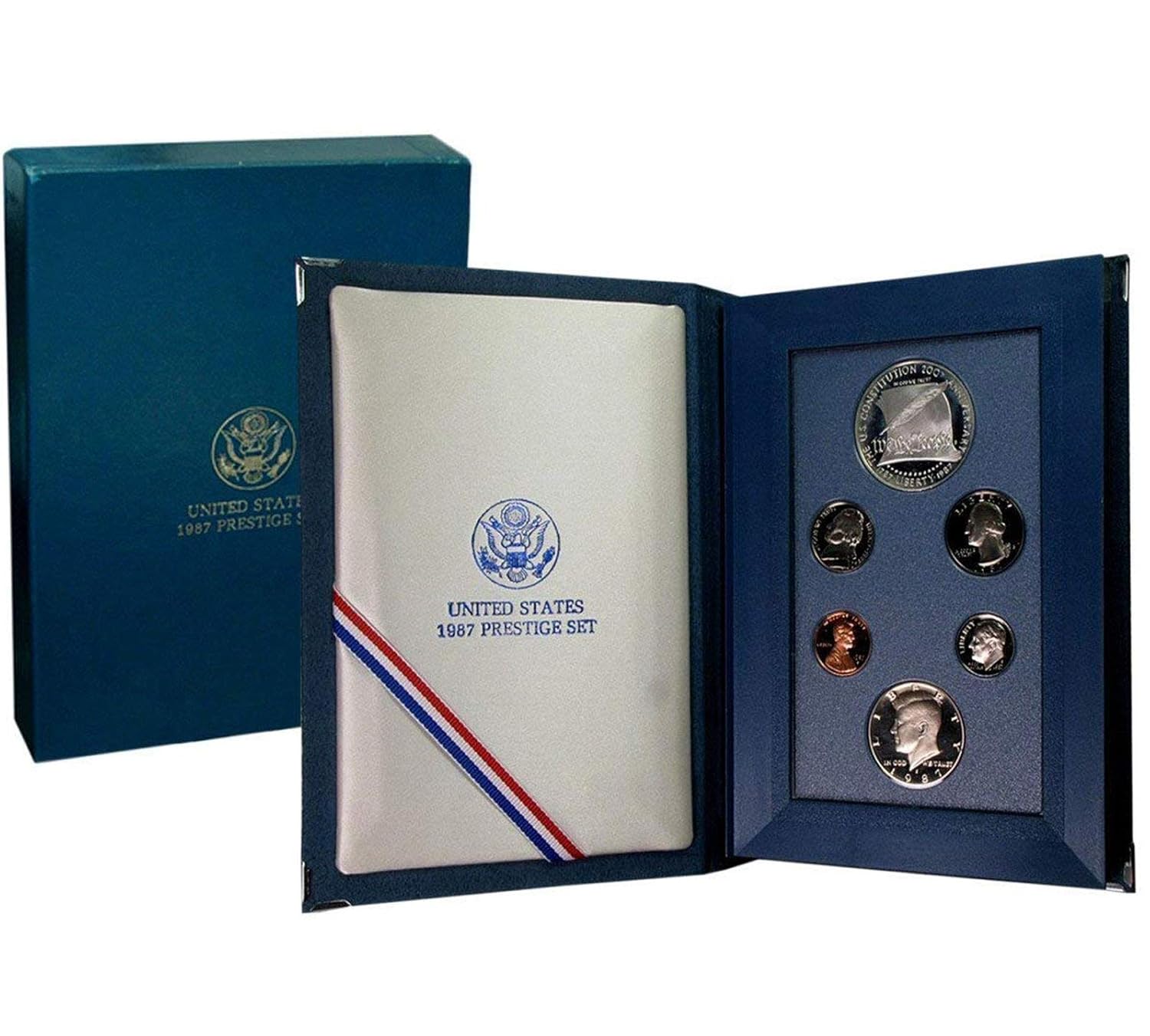 1987 US Mint Prestige Proof Set Original Government Packaging at Amazon ...