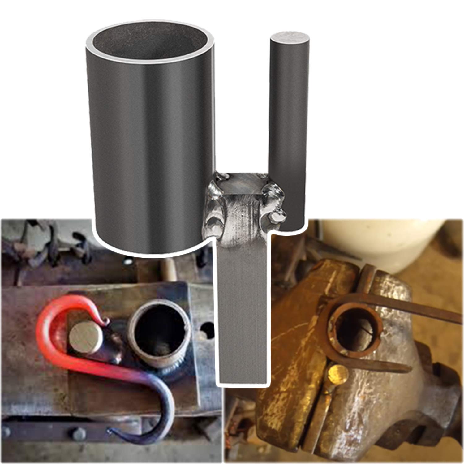 Bonbo 1 Inch Blacksmith Hardy Anvil Tool Hardy Turning Bending Forging ...