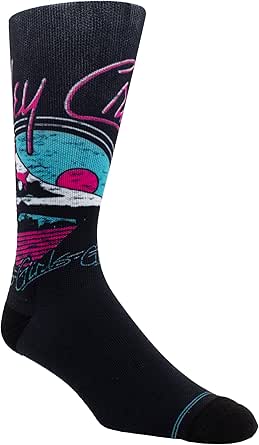 Amazon.com: PERRI'S SOCKS Motley Crue Officially Licensed Dye ...