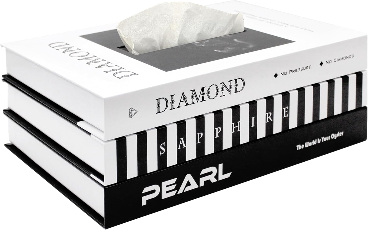 Amazon.com: Senea Kay Tissue Box Cover Rectangle - Functional Decor ...