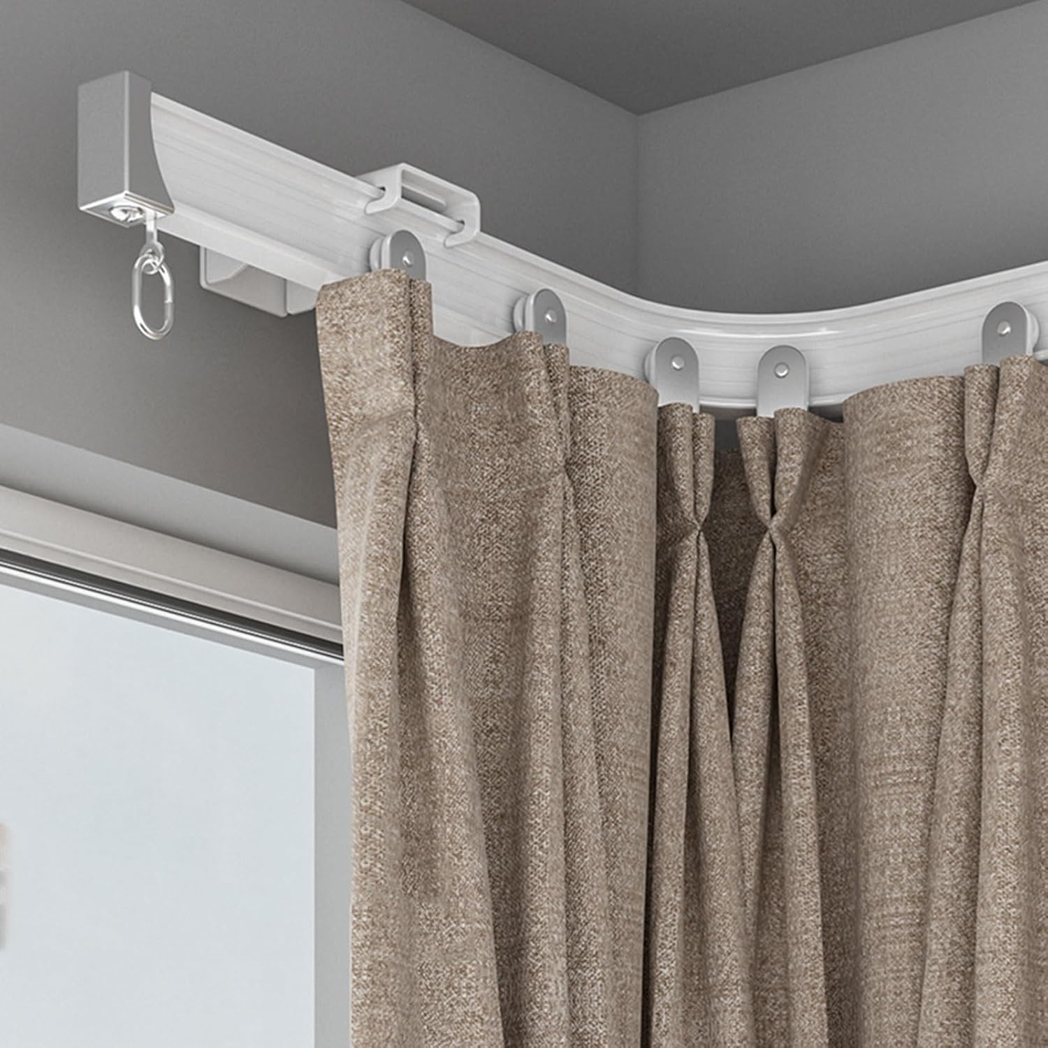 Amazon.com: Curved Flexible Soft Windows Curved Track,Flexible Bendable ...