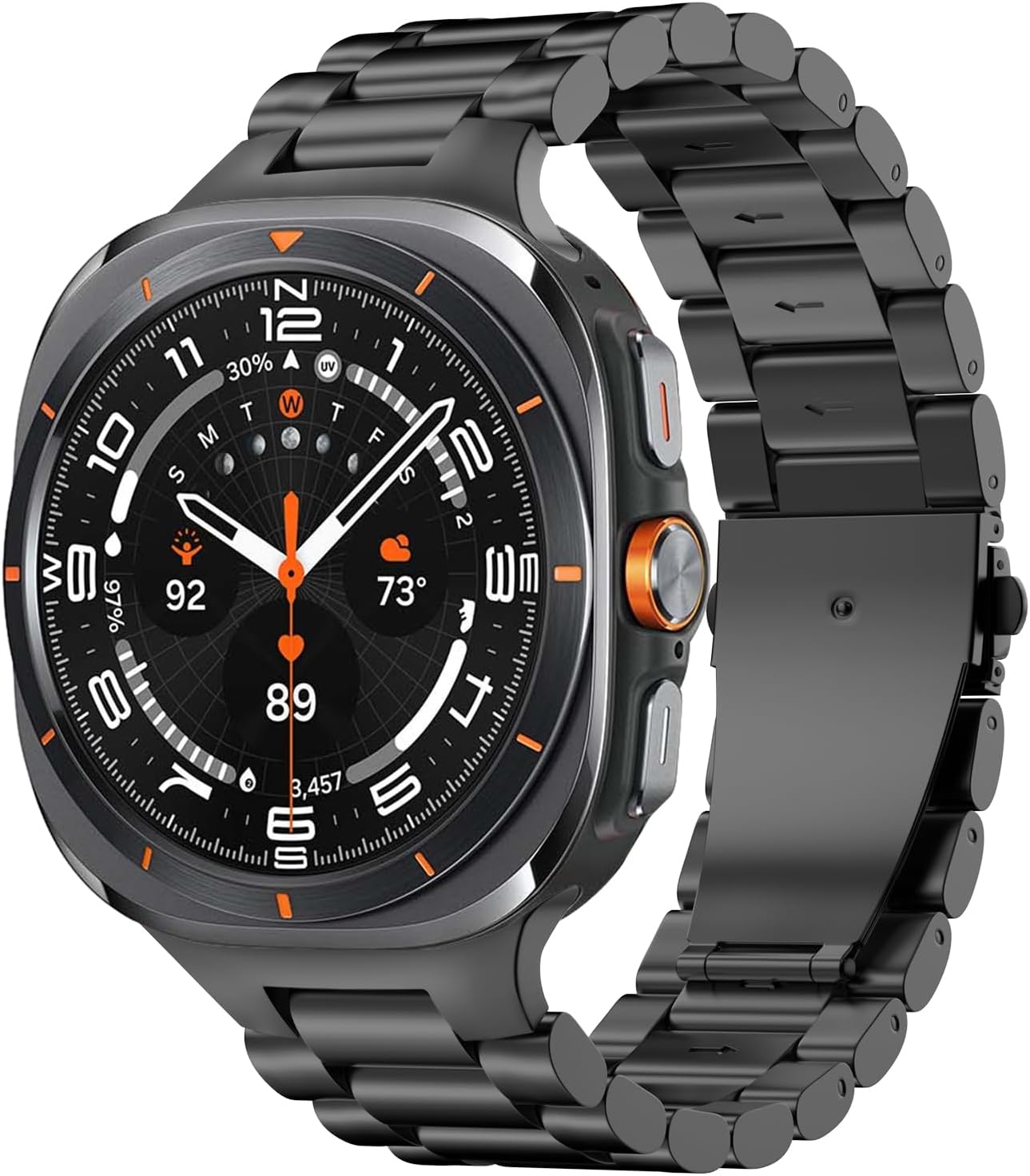 Amazon.com: MoKo Metal Band Compatible with Samsung Galaxy Watch Ultra ...