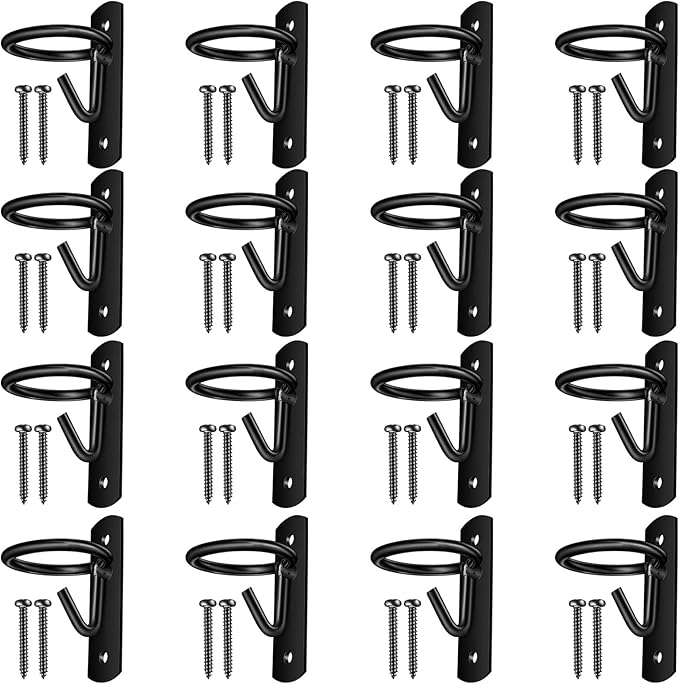Amazon.com: Tudomro 16 Pcs Equestrian Bucket Hook Hangers Metal Bucket ...