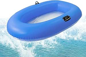 Amazon.com : Inflatable Boat, Clear Bottom Lake Raft, Sturdy Floating ...