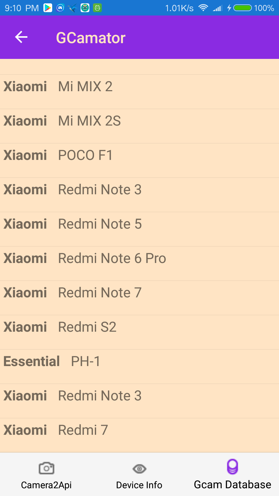 GCamator- Aplicación en Amazon Appstore