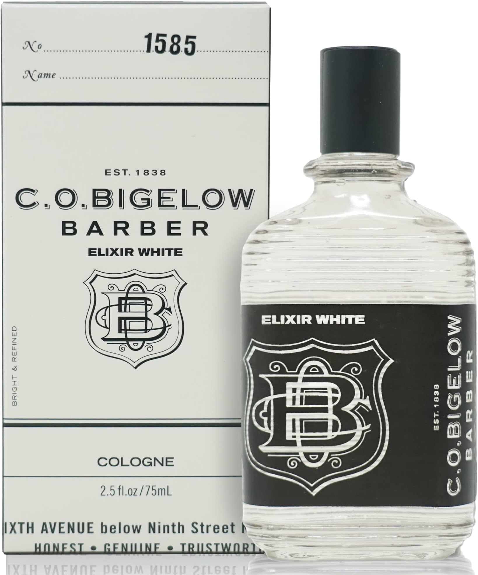 Amazon.com : C.O. Bigelow Elixir White Cologne - No. 1585, 2.5 fl oz ...
