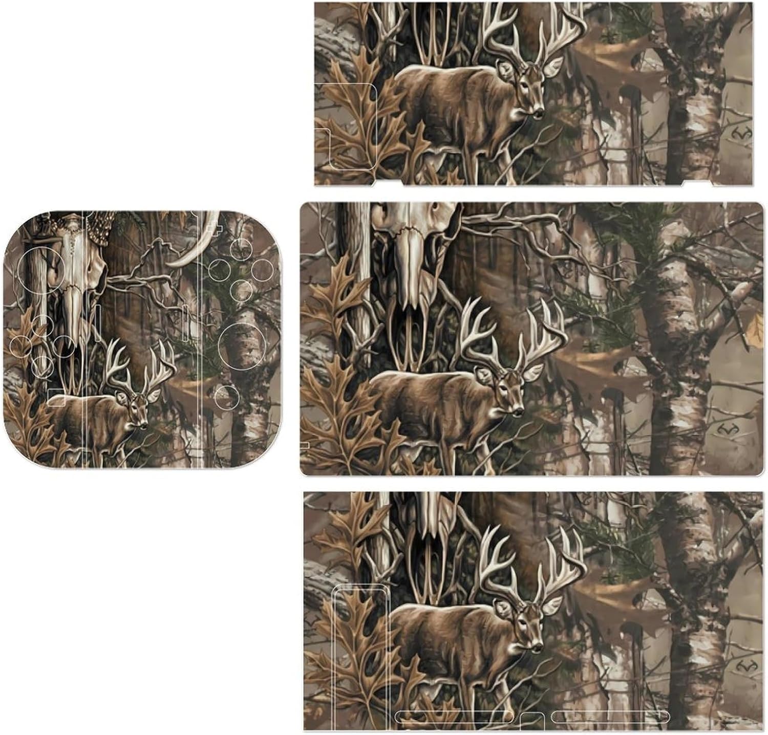 Amazon.com: Deer Hunting Camo Buffalo Skull Cute Skin Sticker ...